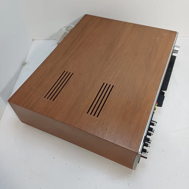 DUAL CR 50 Vintage Receiver TESTED 4 Ohm 30 Watt Band Tape Woodgrain ...