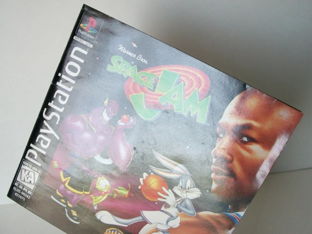 SPACE JAM PS1 Manual Only NO GAME Sony PlayStation 1 Instruction w/ Reg ...