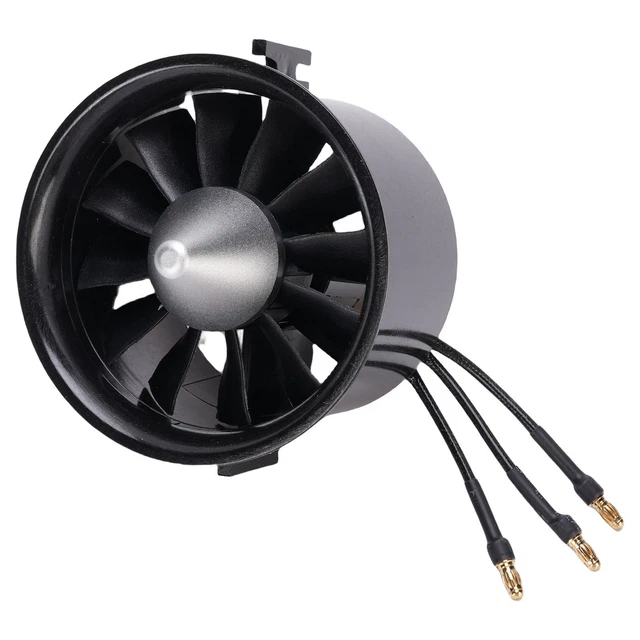 12 BLADES DUCTED Fan 70mm 1800KV Ducted Fan With Control Board For ...