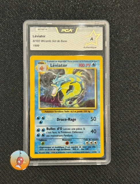 POKÉMON LEVIATOR 6/102 holo set de base PCA A FR EUR 44,00 - PicClick FR