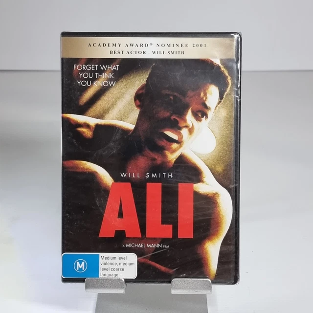 ALI DVD, 2001 Boxing Action Movie PAL Region 4 Life Story Will Smith £3 ...