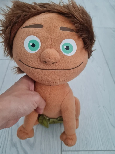 DISNEY PIXAR GOOD Dinosaur Spot the Cave Boy Character Soft Toy Plush £ ...