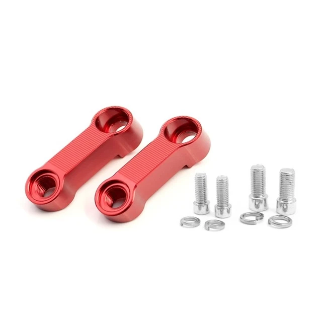 MOTORCYCLE ACCESSORIES MIRRORS Riser Extension Brackets Adapter $18.37 ...