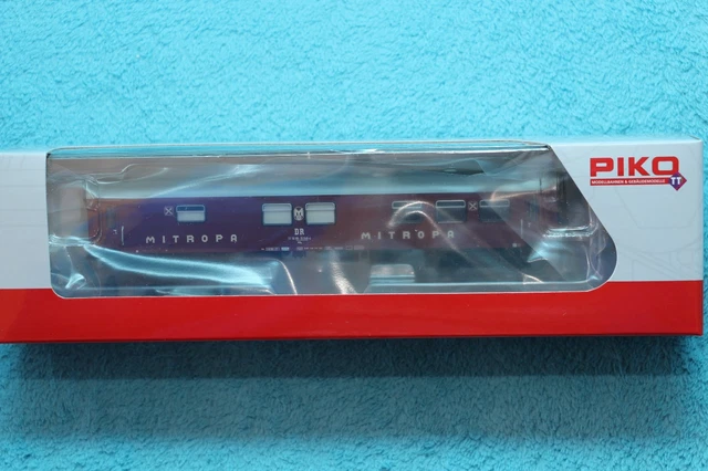 PIKO SPIELEMAX 73402 C Rekowagen Mitropa 4achs. der DR Ep. 4 gealtert ...