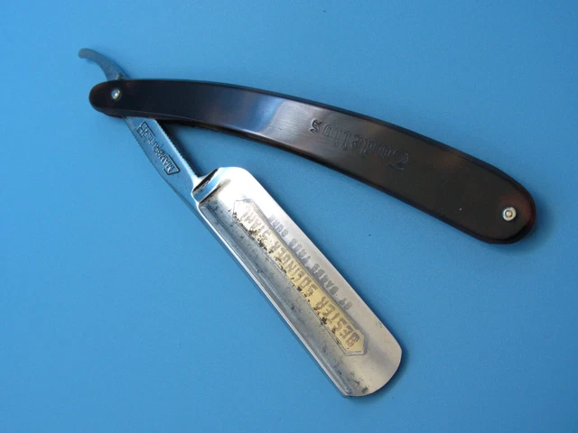 OLD STRAIGHT RAZOR- COUPE CHOUX 6/8 MAMBRUNER Tadellos - SHAVE READY ...