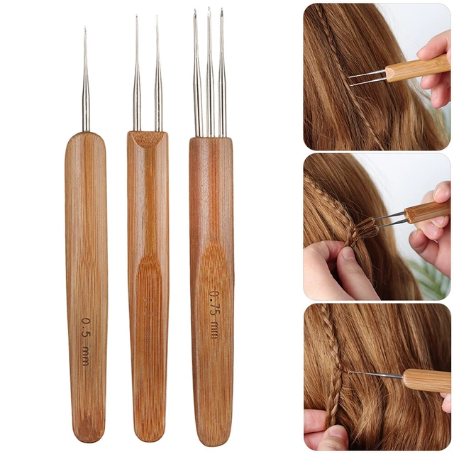WIG MAKING TOOLS Hair Braid Accessories Dreadlocks Crochet Hooks Hair ...