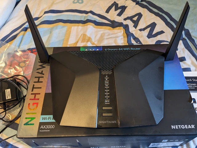 NETGEAR NIGHTHAWK AX4 RAX40 WiFi 6 Router - AX 3000 Dual-band $99.86 ...