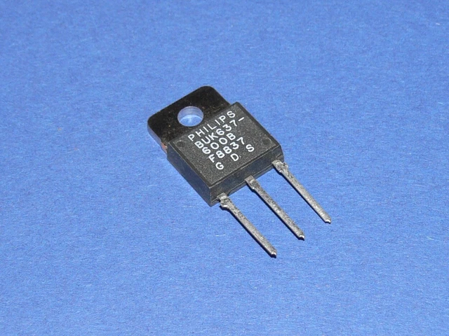 PHILIPS BUK637-600B TRANSISTOR MOSFET N-Channel 600V 11A 180W SOT-93 ...
