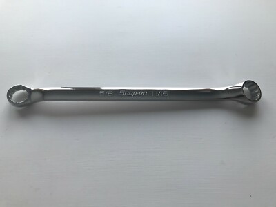 NEW SNAP-ON TOOLS 5/8"-11/16" SAE 10° Offset Box End Chrome Wrench ...