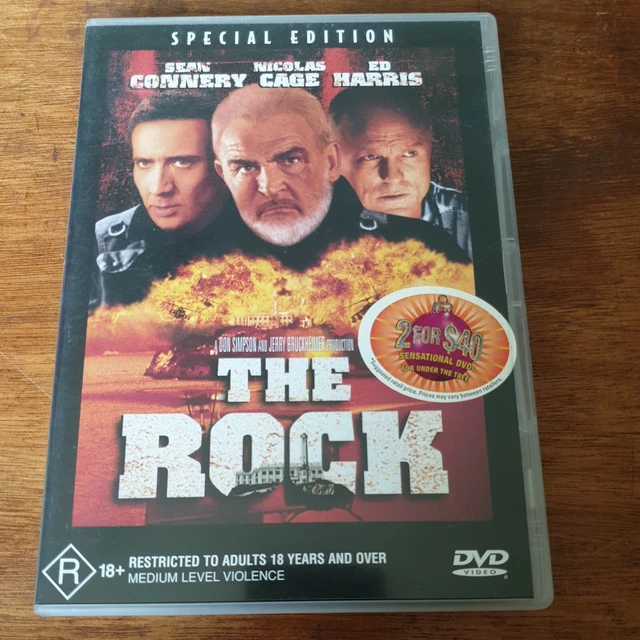 THE ROCK SEAN Connery DVD R4 VERY GOOD - FREE POST £4.42 - PicClick UK