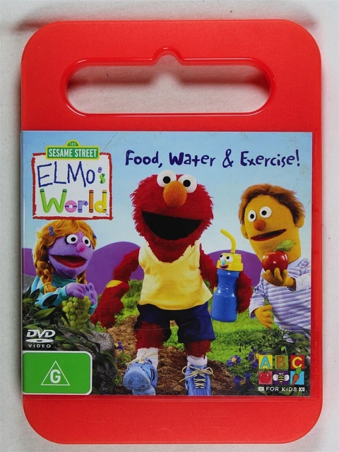 SESAME STREET - Elmo's World - Food, Water & Exercise (DVD, 2006) $7.49 ...