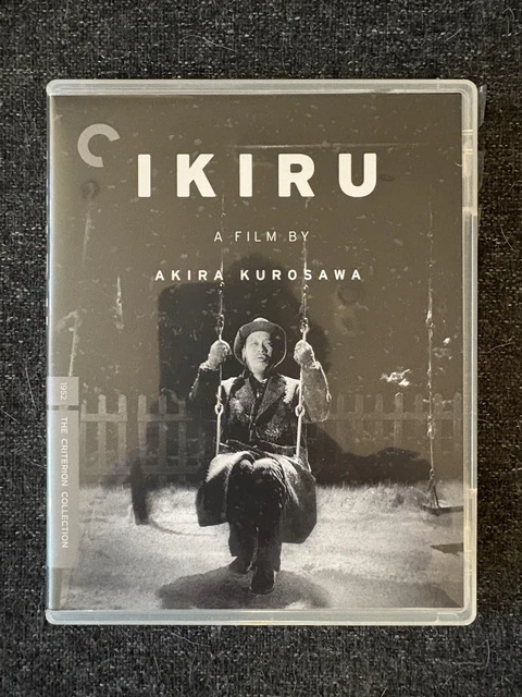 IKIRU 1952 BLU-RAY Akira Kurosawa Criterion Collection 4K £20.06 ...