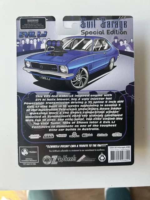 2025 OZ WHEELS EVIL LJ Holden Torana Premium FSD $30.00 - PicClick AU
