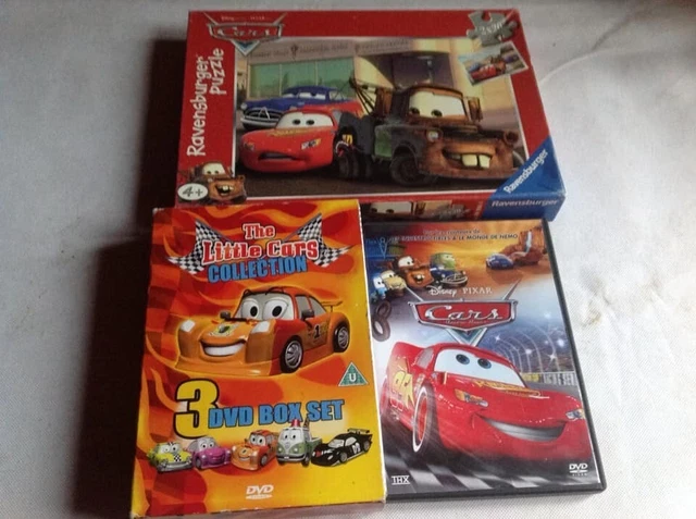 DISNEY PIXAR CARS 3 DVD boxset, single DVD & jigsaw puzzle £7.50 ...