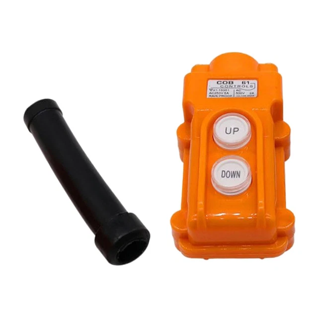CRANE HOIST PUSH Button Switch Control Station Hoist Switch up Down Switch Tool $21.19 - PicClick AU