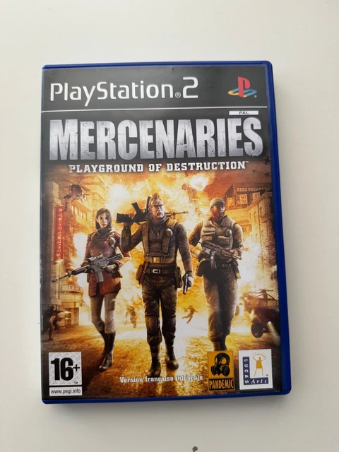 JEU PS2 MERCENARIES 'Playground of destruction' tres bonne état EUR 6,00 - PicClick FR