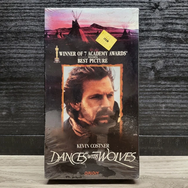 DANCES WITH WOLVES (VHS, 1993) Sealed £10.74 - PicClick UK