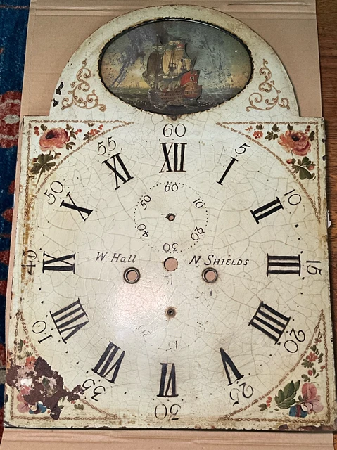 BEAUTIFUL RARE ROCKING Ship Dial William Hall About 1790. £156.72 ...