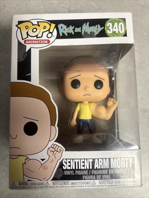 FUNKO POP! RICK and Morty : Sentient Arm Morty #340 - Vinyl Figure £7. ...