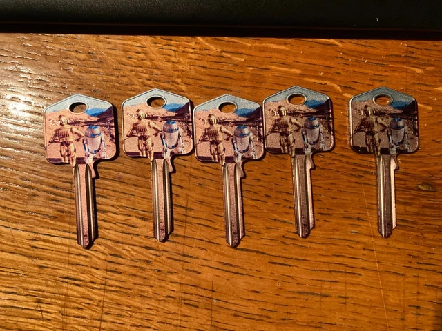 5 X DOUBLED sided R2D2 and CP30 Star Wars key blanks £9.73 - PicClick UK