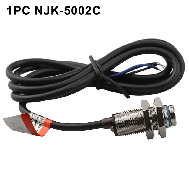 LED INDICATION NPN Hall Effect Sensor Proximity Switch NJK5002C 3 Wire ...