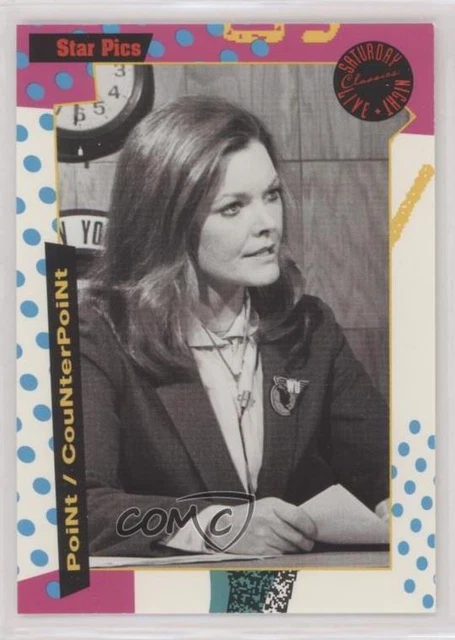 1992 STAR PICS Saturday Night Live Jane Curtin Point / Counterpoint ...