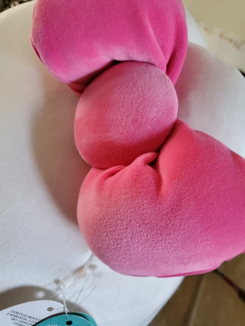 SQUISHMALLOWS JUMBO HELLO Kitty Cheeseburger Iconic Pink Bow 20 Inches ...