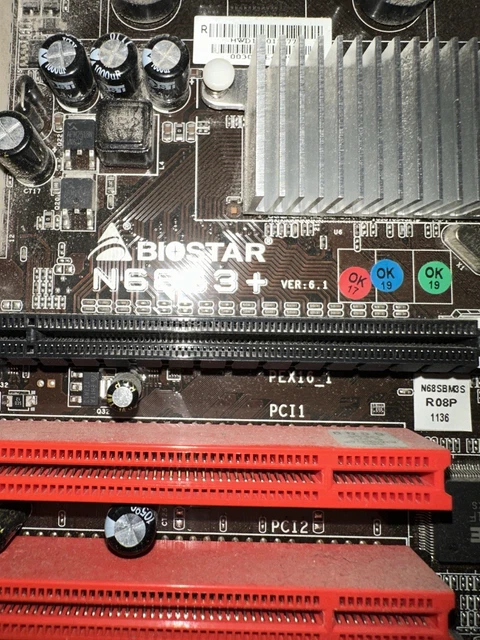 BIOSTAR MOTHERBOARD £10.80 - PicClick UK