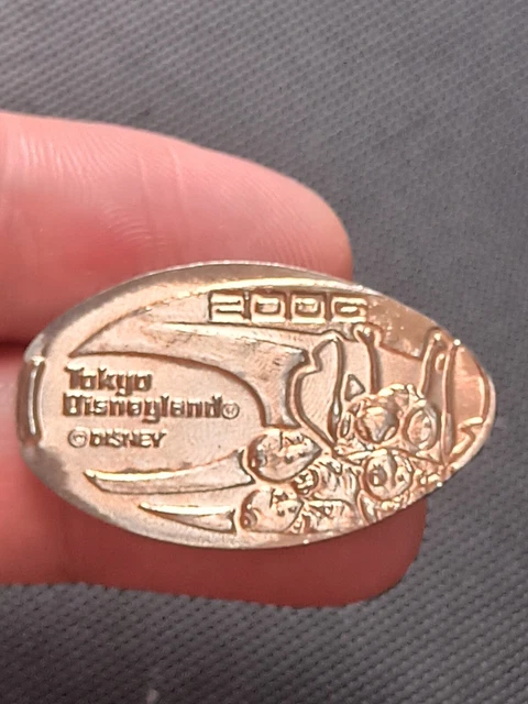 COIN PRESSED PIECE Penny Disney Lilo Stitch Dessin Animé 2006 Rare ...
