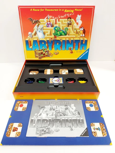 RAVENSBURGER LABYRINTH FAMILY Board Game 100% Complete (See Description ...