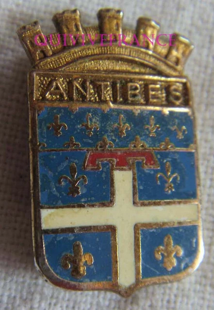 BG13871 - BADGE Insigne Blason Antibes EUR 8,49 - PicClick FR