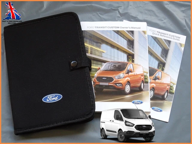GENUINE FORD TRANSIT Custom 2017-2023 Handbook Owners Manual Navi Sync ...