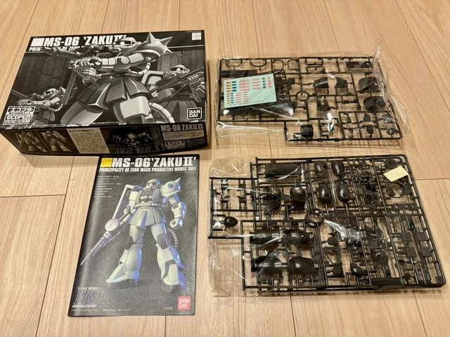 BANDAI 1/144 MS-06 en plastique écologique exclusif Zaku HG Hobby Center... EUR 105,00 - PicClick FR