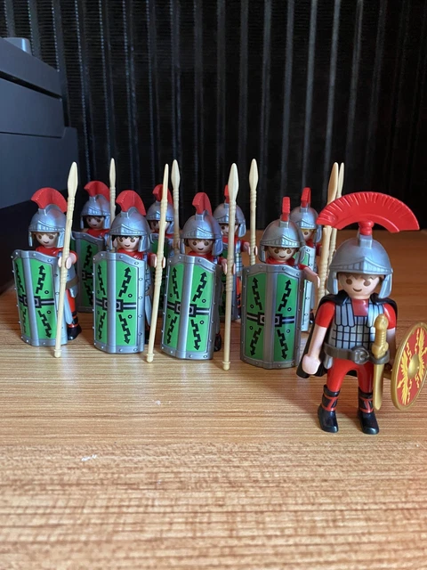 PLAYMOBIL ROMAINS LÉGIONNAIRES Bataillon centurion Garde 4632 EUR 80,00 ...