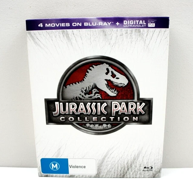 JURASSIC PARK 4 Movie Collection Blu Ray Boxset Region All - Free ...