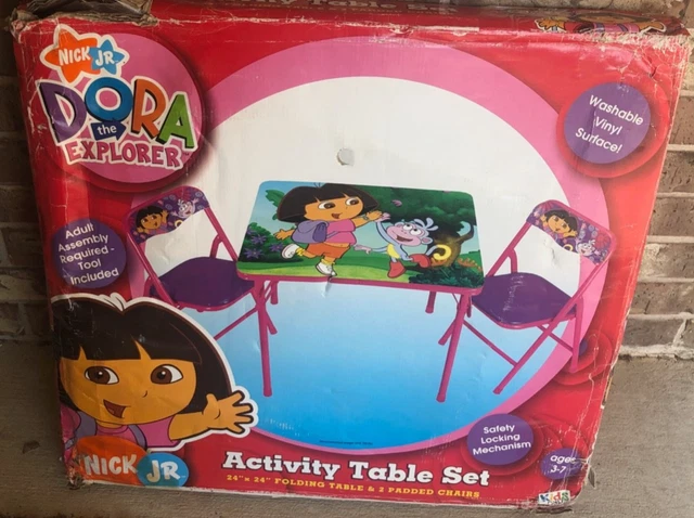 NICK JR. Dora The Explorer ACTIVITY TABLE SET $506.51 - PicClick AU