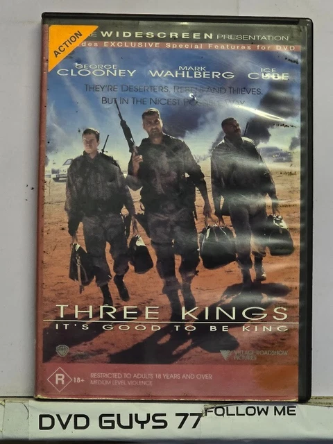 THREE KINGS DVD - Region 4 $6.97 - PicClick AU