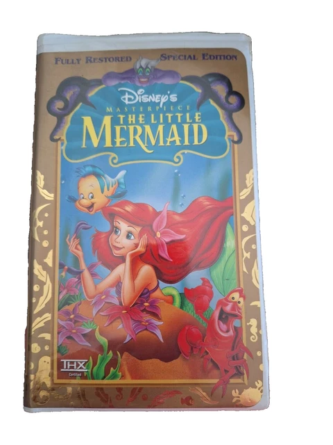 DISNEY “THE LITTLE Mermaid” Fully Restored Special Ed. Masterpiece ...