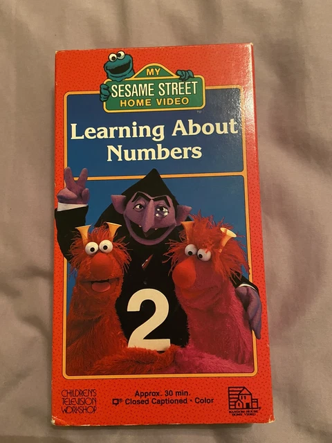 VHS SESAME STREET - Learning About Numbers (VHS, 1996) $14.52 - PicClick CA