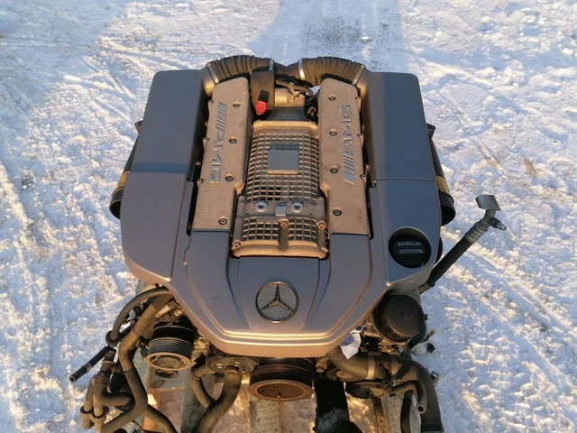 MERCEDES SL R230 Engine A1130102602 MOTOR KOMPLETT AMG M113 113.992 ...