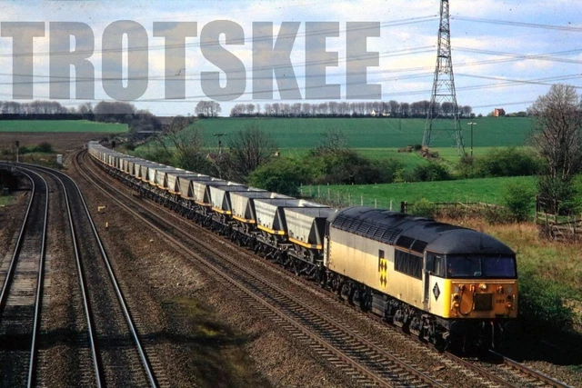 35MM SLIDE BR British Railways Diesel Loco Class 47 47388/86 1995 Orig ...