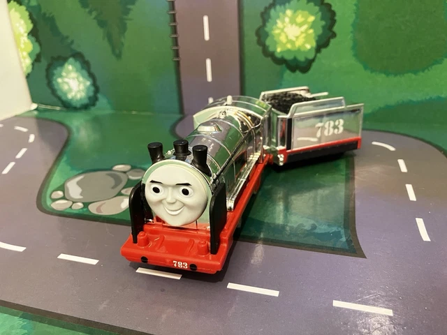 TRACKMASTER MERLIN & TENDER Thomas & Friends Motorised Battery Train £8 ...