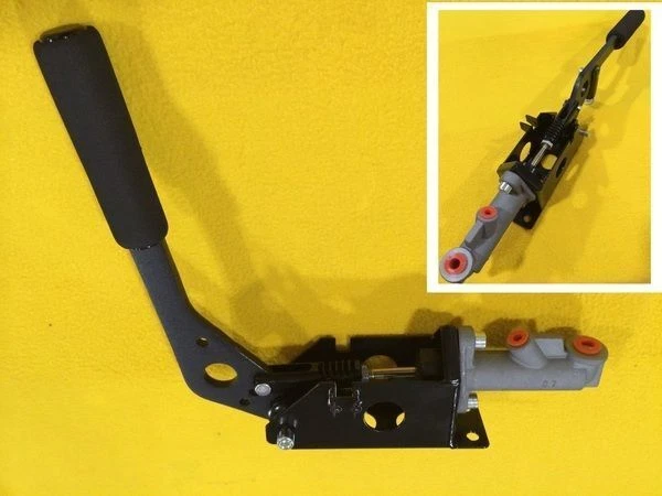 ALUMINIUM HYDRAULIC DRIFT handbrake vertical horizontal black E-Brake 0 ...