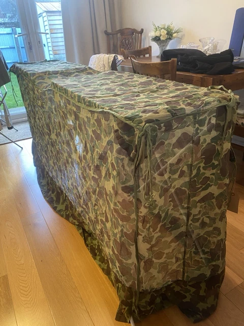 WW2 CAMOUFLAGE USMC/ US Army Mosquito net £80.00 - PicClick UK