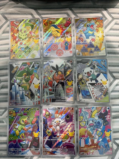 POKEMON TCG: FIRST Partner Illustration Collection Series 2 (Full Set 9 ...