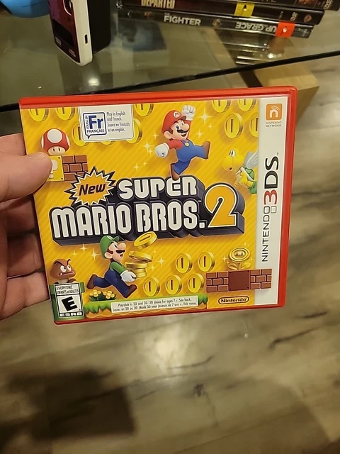 NEW SUPER MARIO Bros 2 (2012) Nintendo 3DS Game Complete CIB LIKE-NEW ...