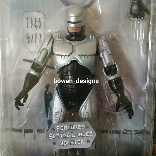 25TH ANNIVERSARY NECA RoboCop 80s Spring Loaded Holster 7"Action Figure ...