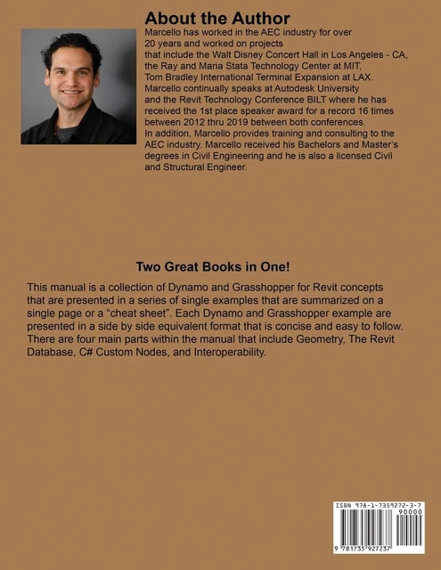 9781735927237 DYNAMO AND Grasshopper for Revit Cheat Sheet Reference ...