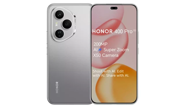 HONOR 400 PRO 5G 512GB 12GB RAM Lunar Grey AI Smartphone £499.99 ...