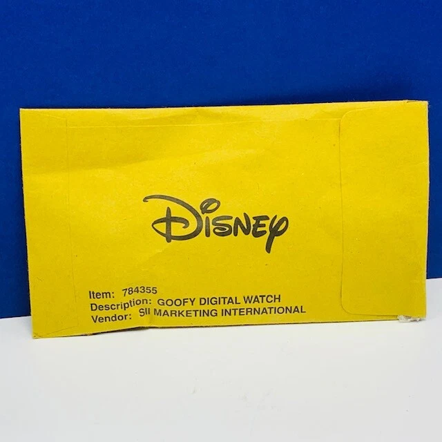 WALT DISNEY WATCH vintage wristwatch world Seiko sii SEALED envelope ...